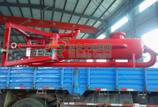 180m3/H Mud Separator 1750kg / Poor Boy Degasser With ISO Certificated