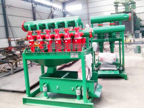 Oil and Gas Drilling Fluids Mud Desander Desilter , Compact Design ...
