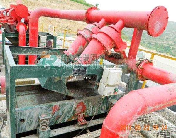 570KG / 620KG Filtering Desander Unit / Solids Control Desanding Machine