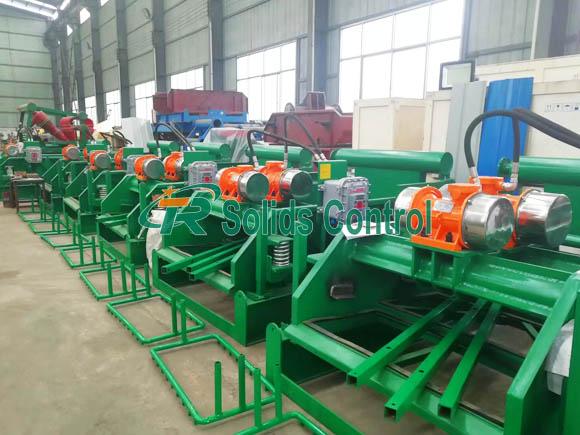 Adjustable Linear Motion Shale Shaker Vibration Strength Mud Shaker ...