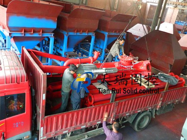 API Standard Poor Boy Mud Gas Separator For Solids Control System