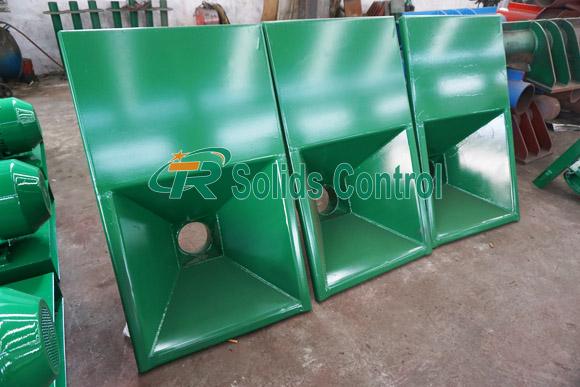 Drilling Oil Gas Well Mud Mixing Hopper 37kw Motor Power Green Color
