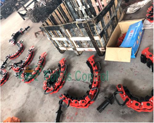 Durable Drill Collar Safety Clamp For Handling Flush Joint Pipe API 7K ...