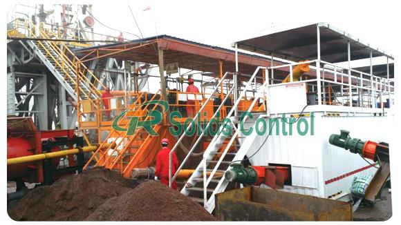 Waste Management Mud Cleaning Equipment For Oil Gas Water Well Drilling