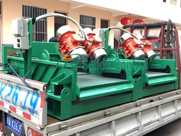 Drilling Mud Solids Control Equipment Shale Shaker 2.6 M2 Screen Area Api Certificate