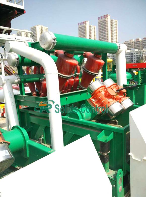 240m3/H Capacity Mud Cleaning Equipment Well Mud Cleaner 1250kg Weight