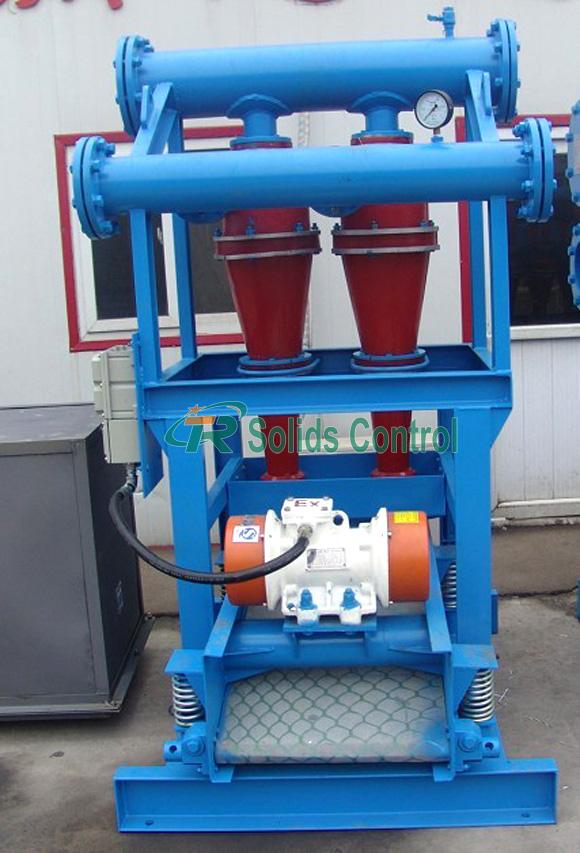 Solid Control Drilling Mud Desander 200 M3/H Capacity 1510 * 1360 * 2250mm