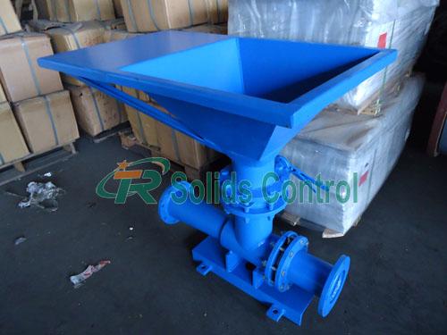 DN150 Mud Mixing Hopper Drilling Fluid Mixing Funnel 60m3/H