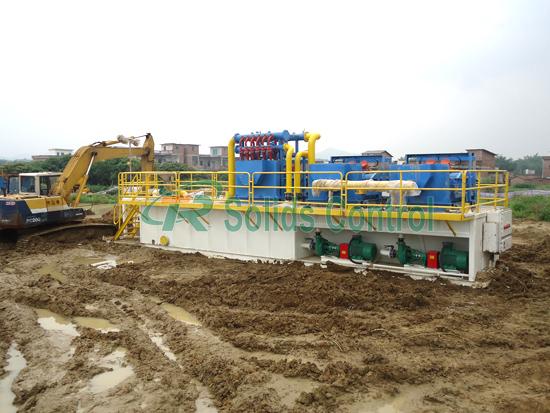 Horizontal Directional 500GPM Drilling Mud System