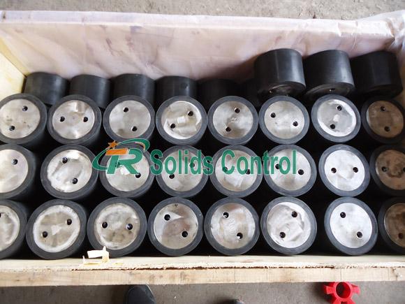 77mm Height Shale Shaker Parts Rubber Float Mount Assembly 1129-00