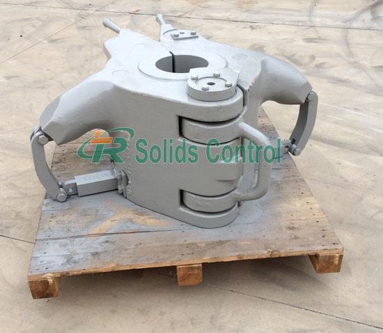 Red 150 Ton Load Oilfield Side Door Casing Elevator For Gas Drilling