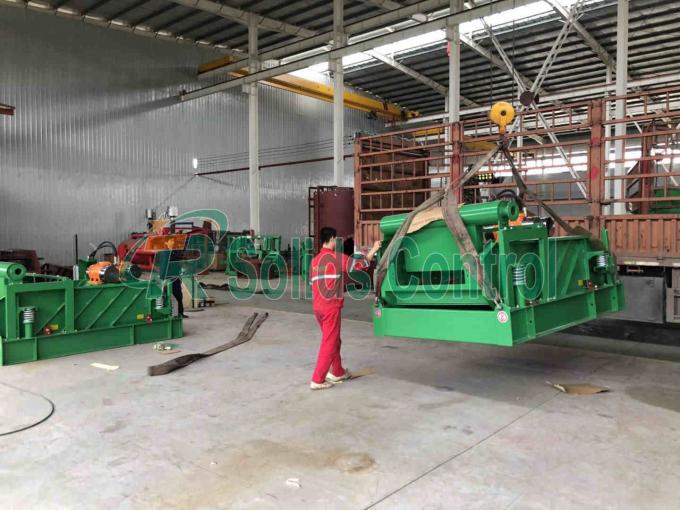 Drilling Mud Linear Motion Shale Shaker 7.1G Adjustable Vibration Strength