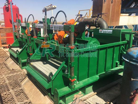 High Strength Steel 400GPM Mud Shale Shaker For Drilling Mud Recycling ...
