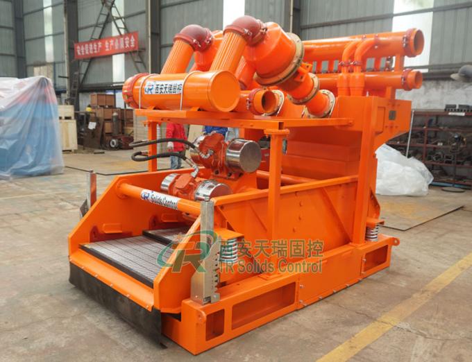 500GMP Mud Recycling System Cleaner With Mixer Tank