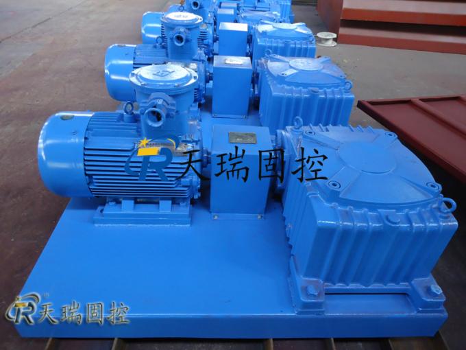 Mud Tank Mixer Agitator Machine Motor Gear Box / Reducer For Oil Well ...