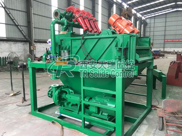 Small Footprint Piling Desander For Construction Industry 200m3/H