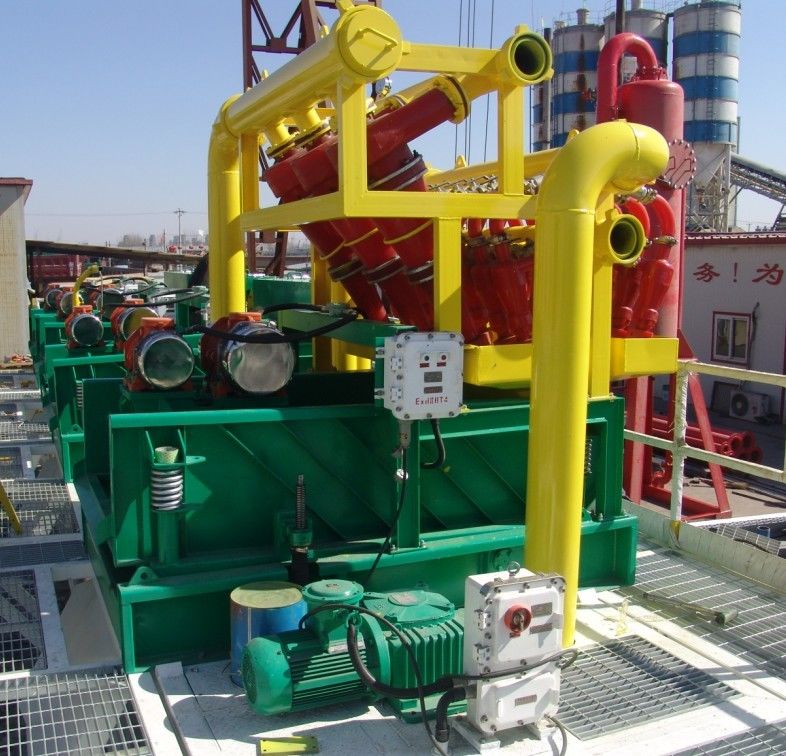 0.25 - 0.4 240m3/H Mpa Polyurethane Material Mud Cleaner For Desander ...