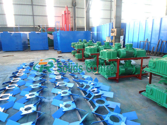 Solid Control Liquid Mixer Agitator / Hydraulic Mud Agitator For Oil ...