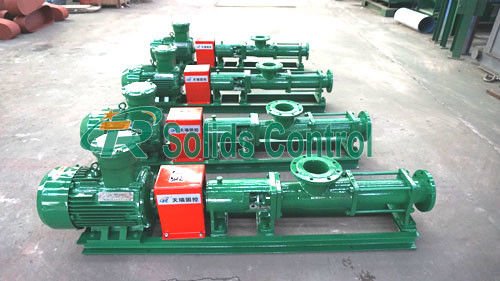 Solid Control Screw Type Pump G Series 0.3Mpa Pressure 7.5kw Power ...