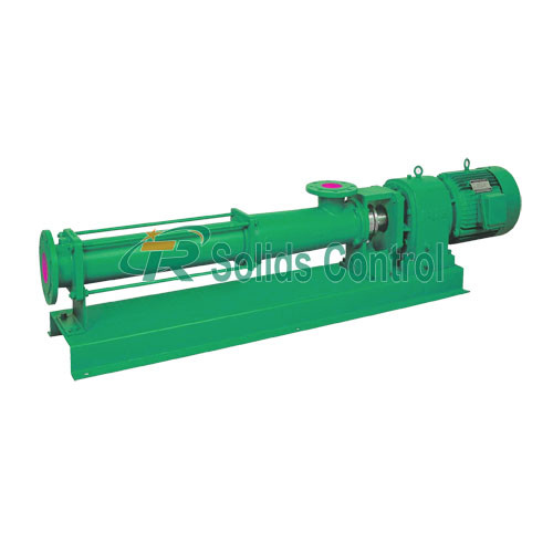7.5KW Oilfield G Series Screw Type Pump For Drilling Waste Management