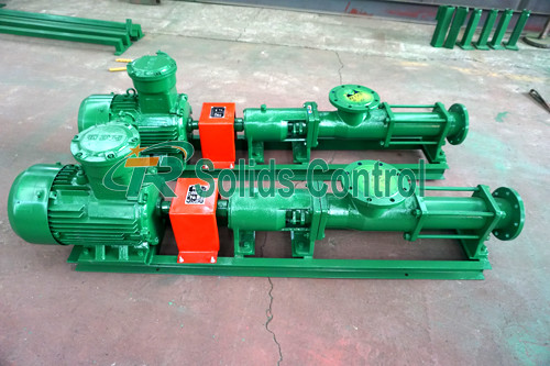No Pulse Sludge Screw Pump 80m3/H Stable Flow Rate And Pressure